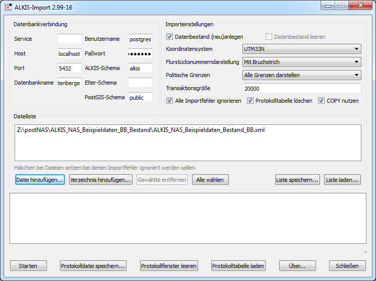 ALKIS-NAS Daten über PostNAS im AutoCAD Map3D und Civil 3D bereitstellen